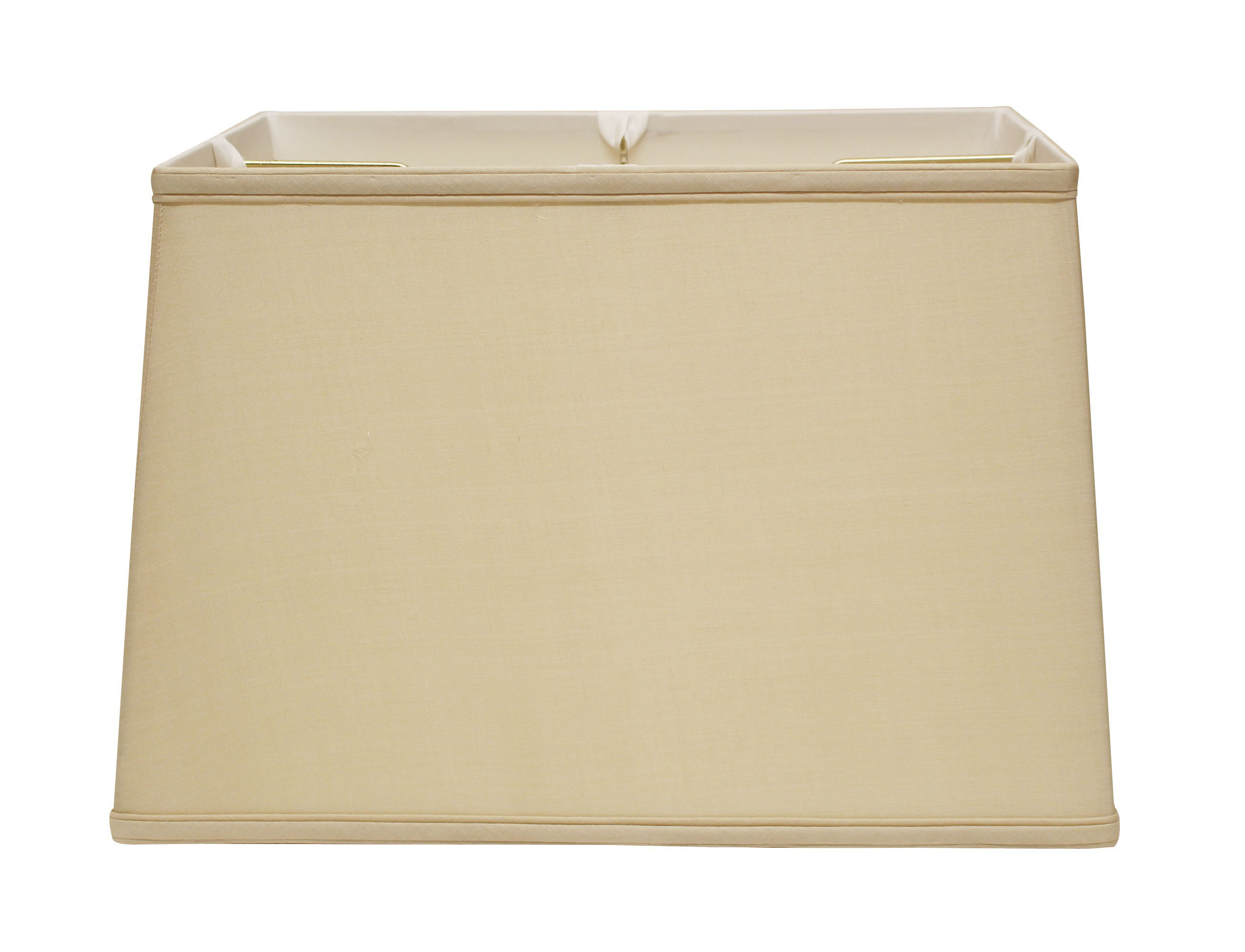 ZeaZu 16" Throwback Rectangle Pongee Silk Lampshade - Wayfair Canada